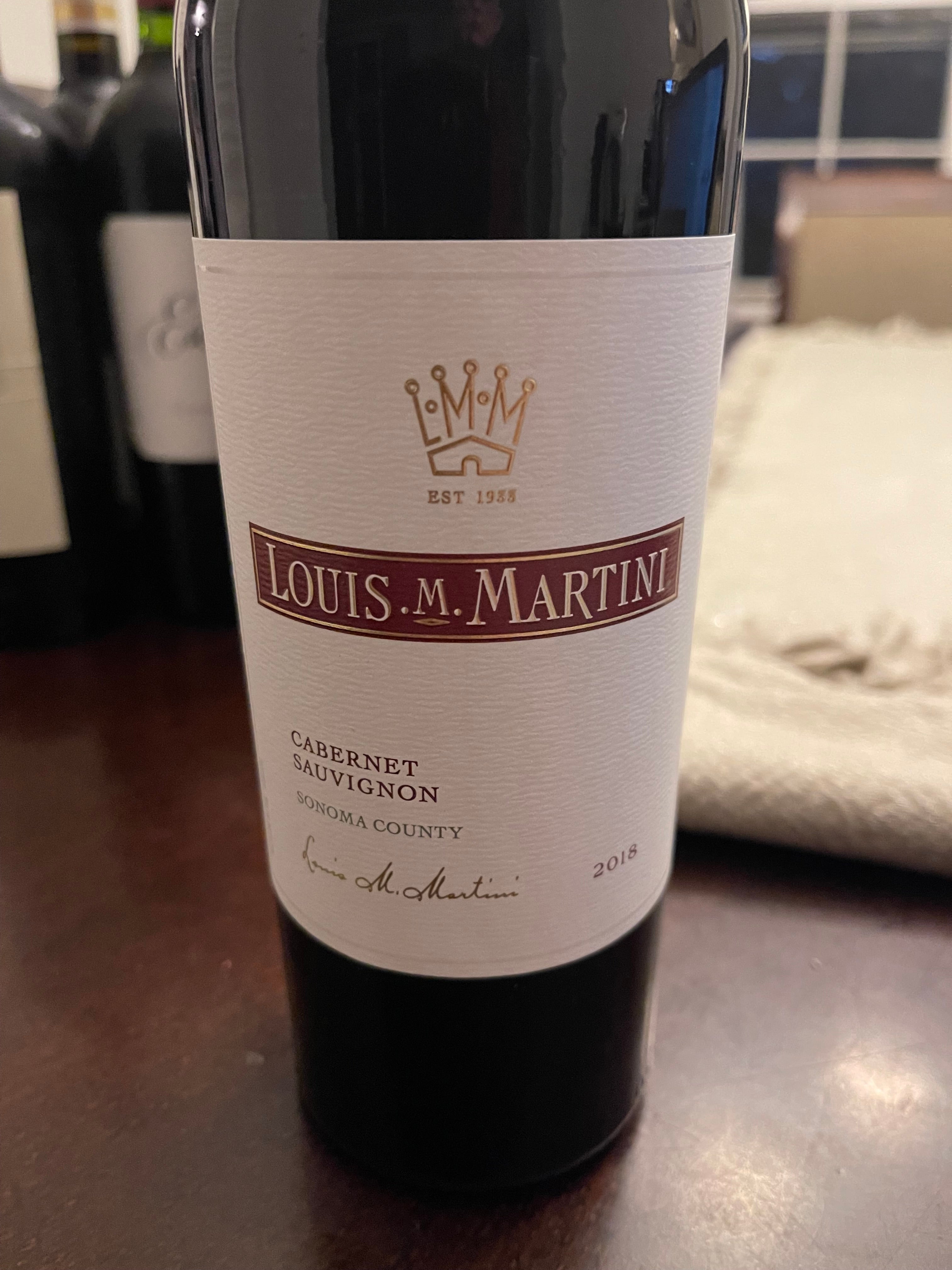 Louis Martini Cabernet Sauvignon 2021 | BroadStreet Diner